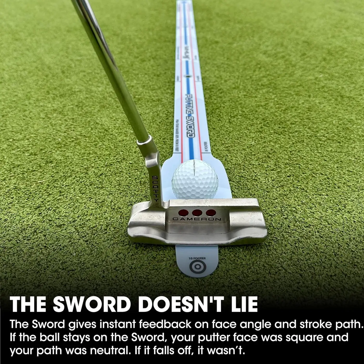 Eyeline Golf Putting Sword | Golf Swing Systems