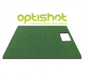 Optishot 2 Golf Simulator, Screen & Mat Package
