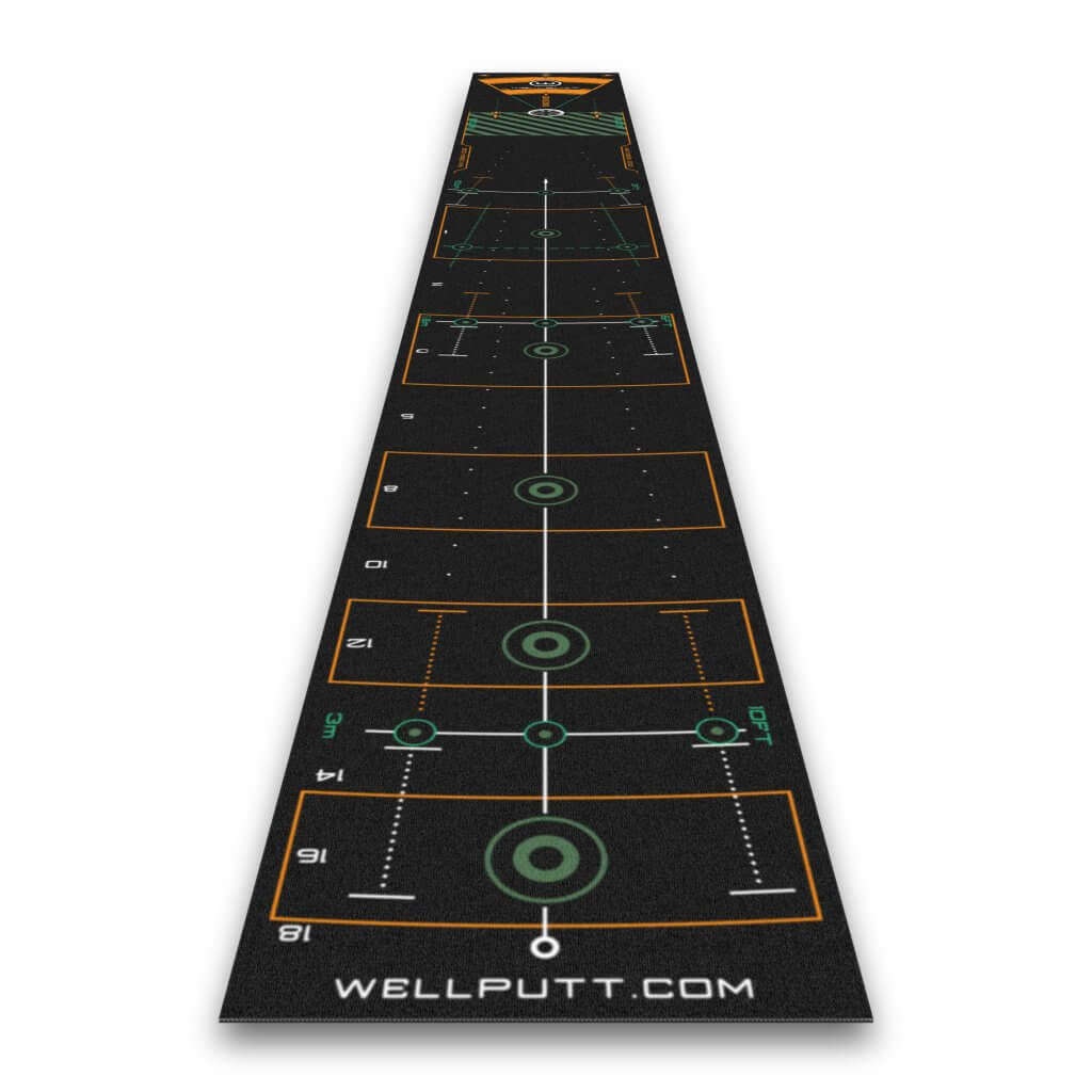 Wellputt Mat 3M FIRST - Putting Mat Training Aid | Golf Swing Systems