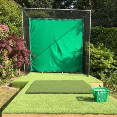 3M X 3M X 3M Net in Frame, Golf Enclosures & Nets