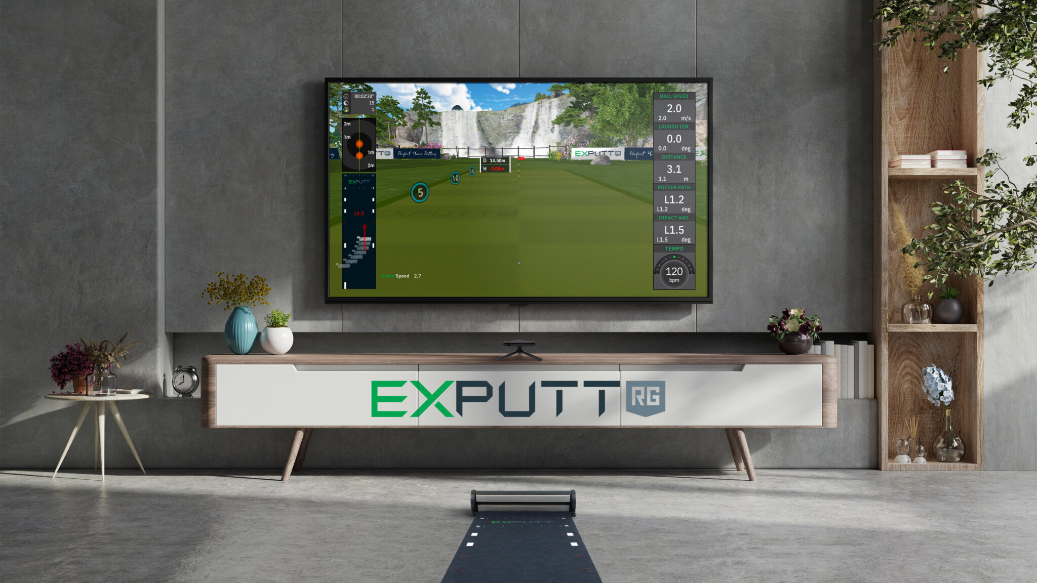 Exputt RG Putting Simulator | Golf Swing Systems