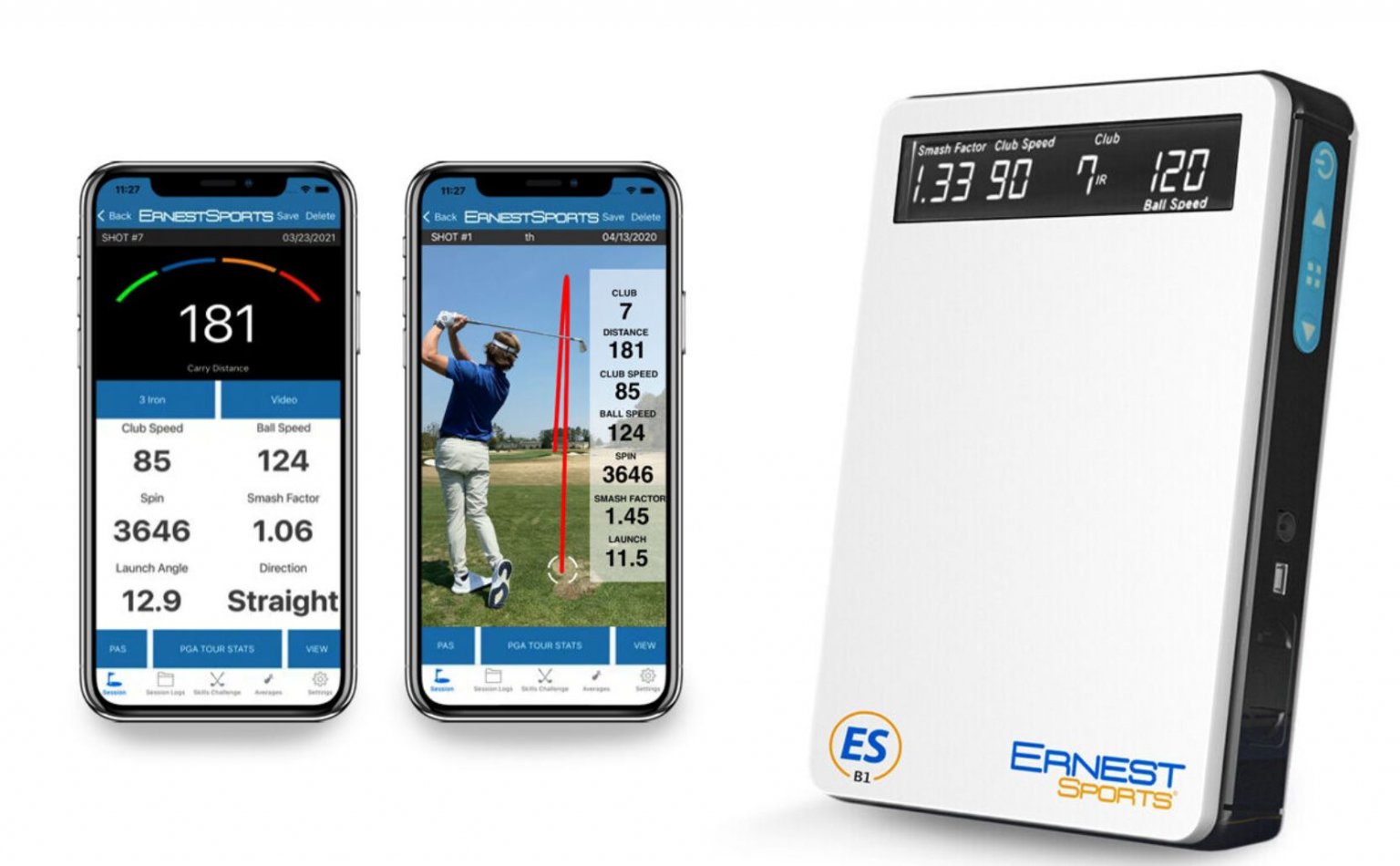 Ernest Sports ESB1 Launch Monitor | Golf Swing Systems