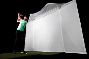 HomeCourse™ Retractable Pro Screen | Golf Swing Systems