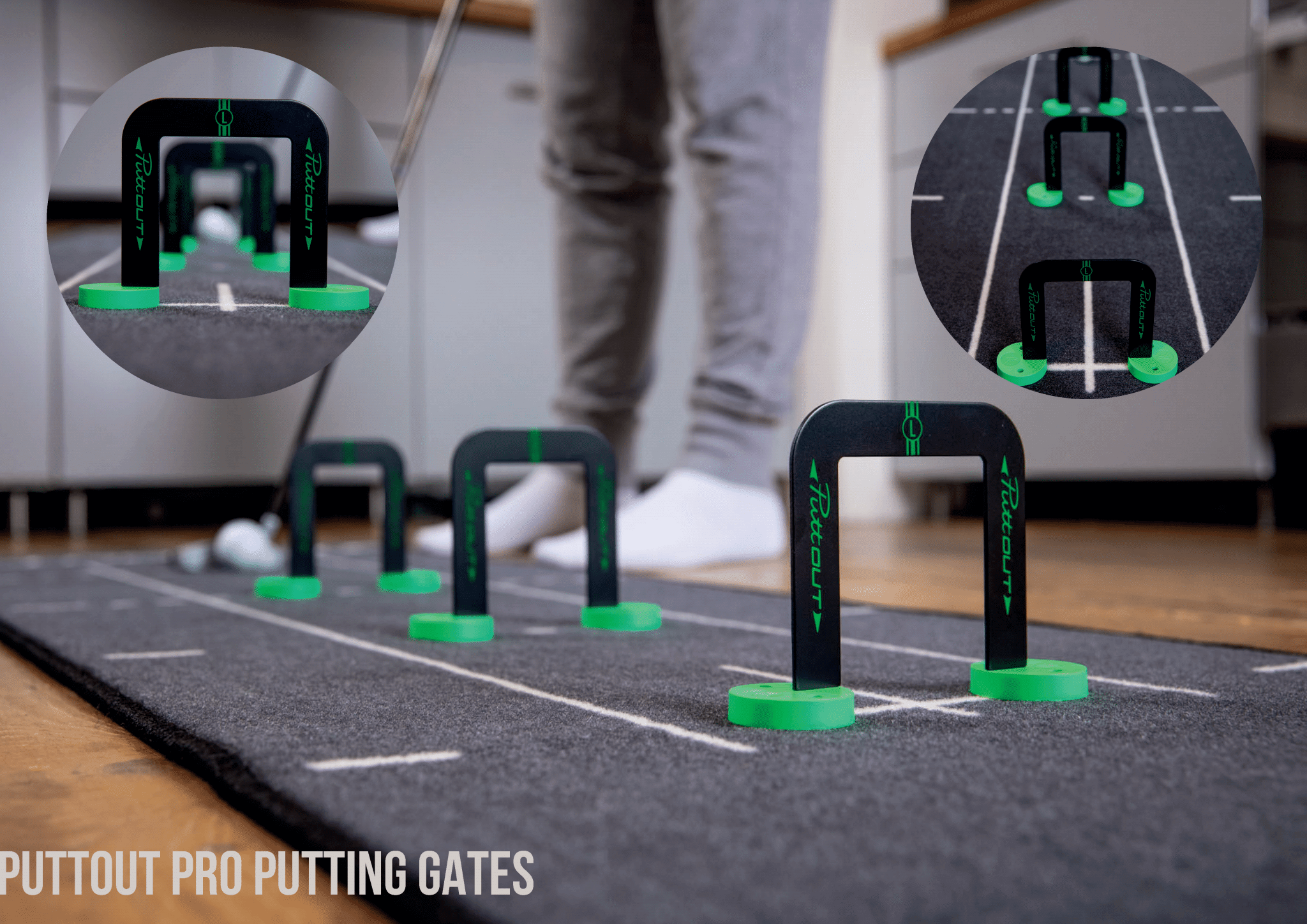 PuttOUT Pro Putting Gates | Golf Swing Systems