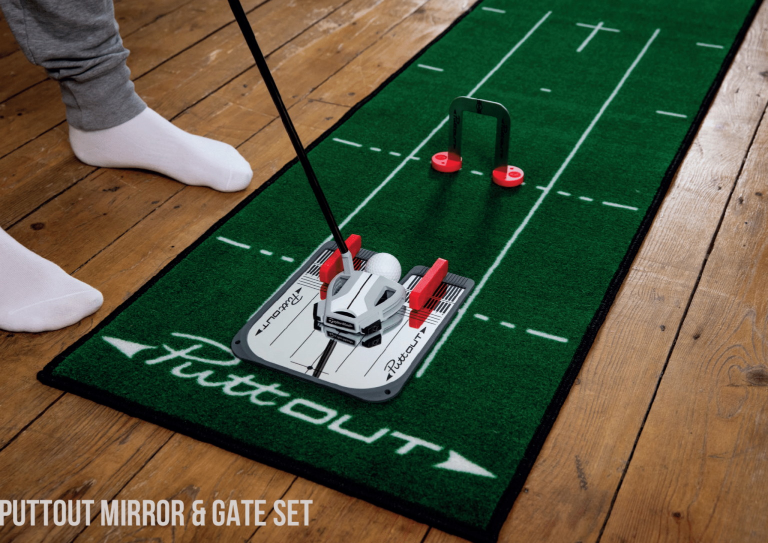 PuttOUT Mirror System - Mirror & Gate Set | Golf Swing Systems
