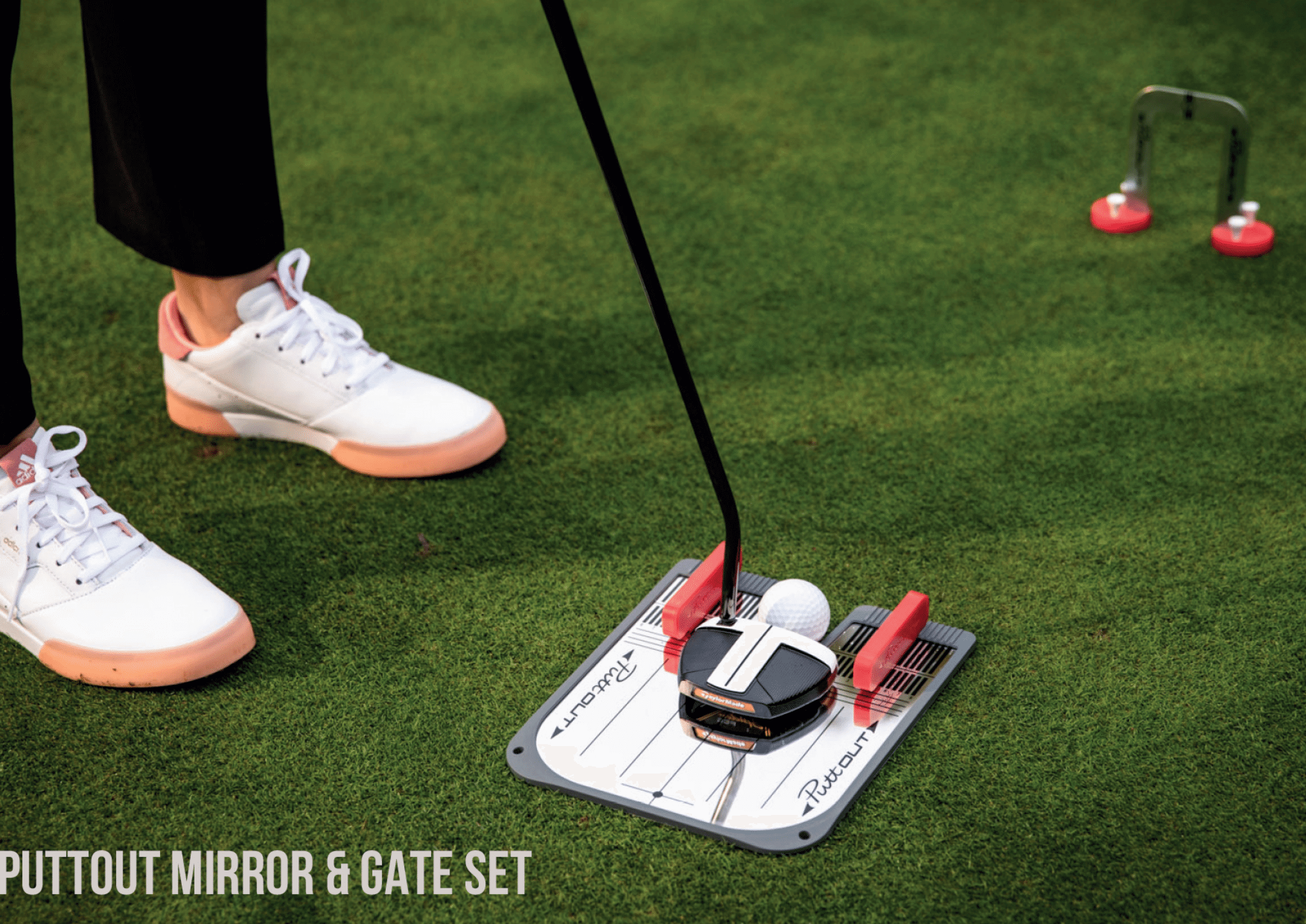 PuttOUT Mirror System - Mirror & Gate Set | Golf Swing Systems