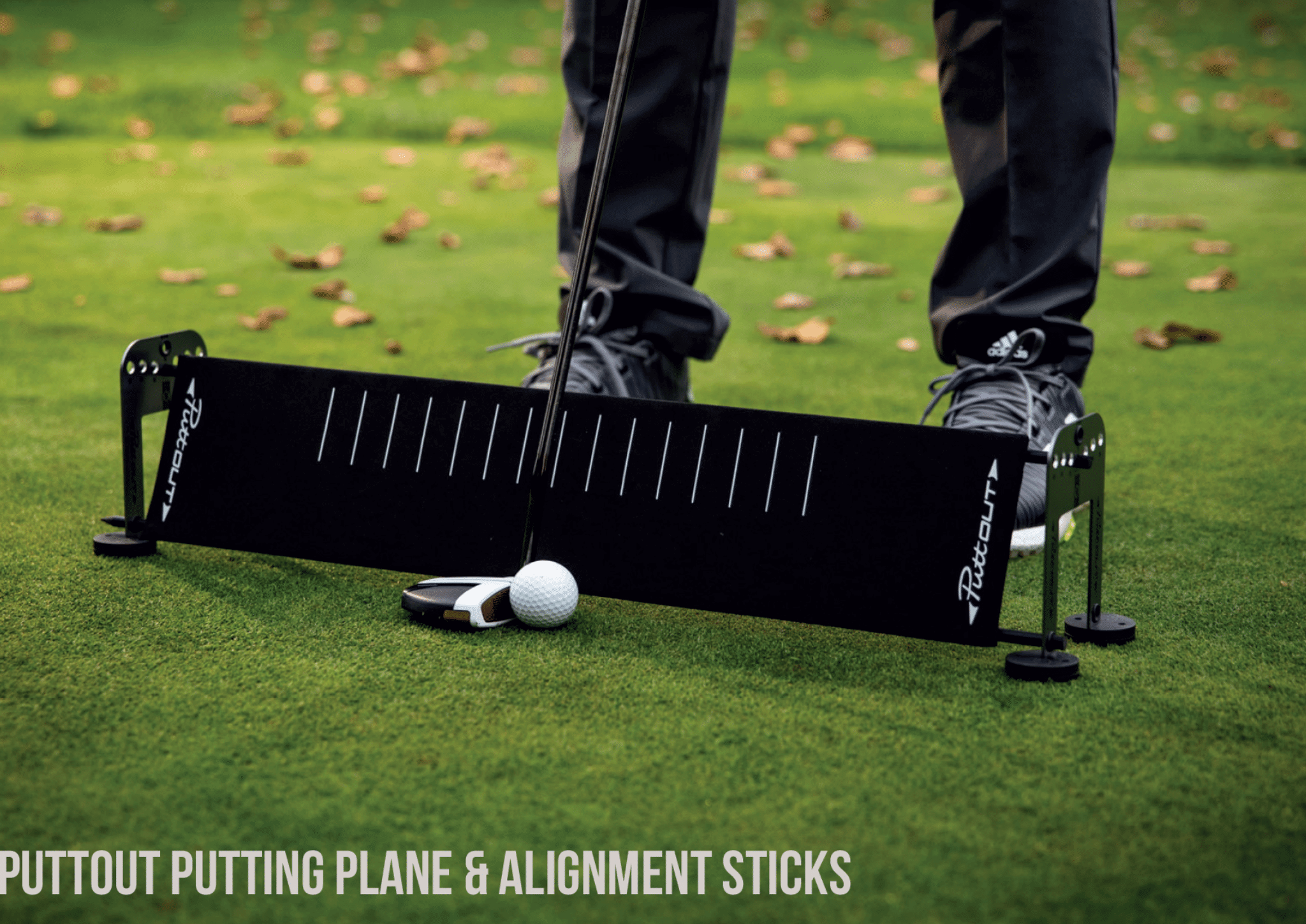 PuttOUT Putting Plane & Alignment Sticks | Golf Swing Systems