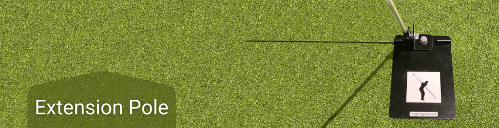 The Swing Plate Extension Pole | Golf Swing Systems