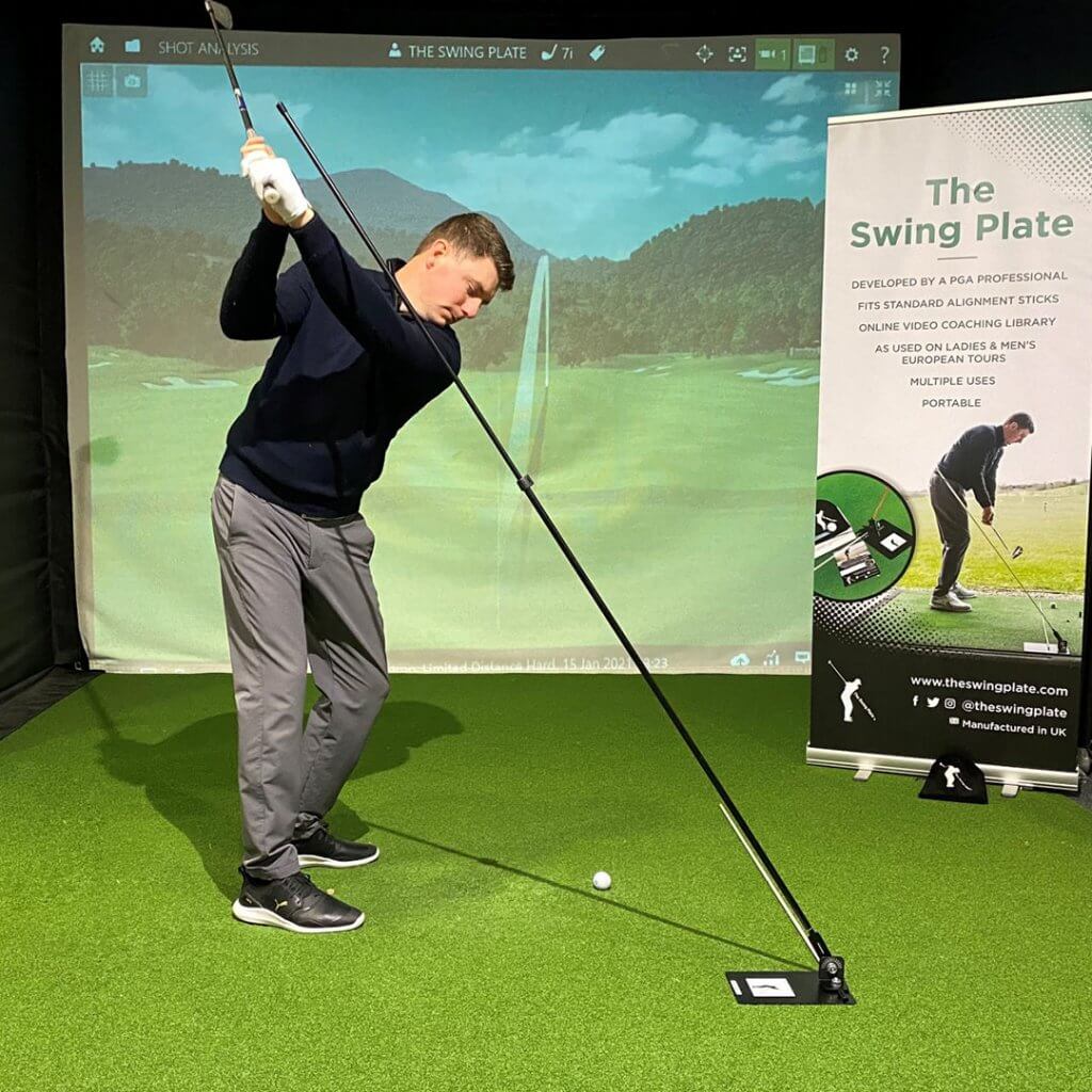 The Swing Plate Extension Pole | Golf Swing Systems