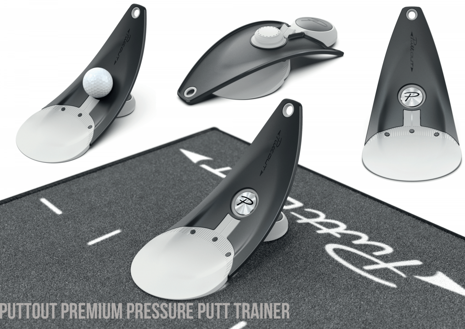 PuttOUT Premium Pressure Putt Trainer | Golf Swing Systems