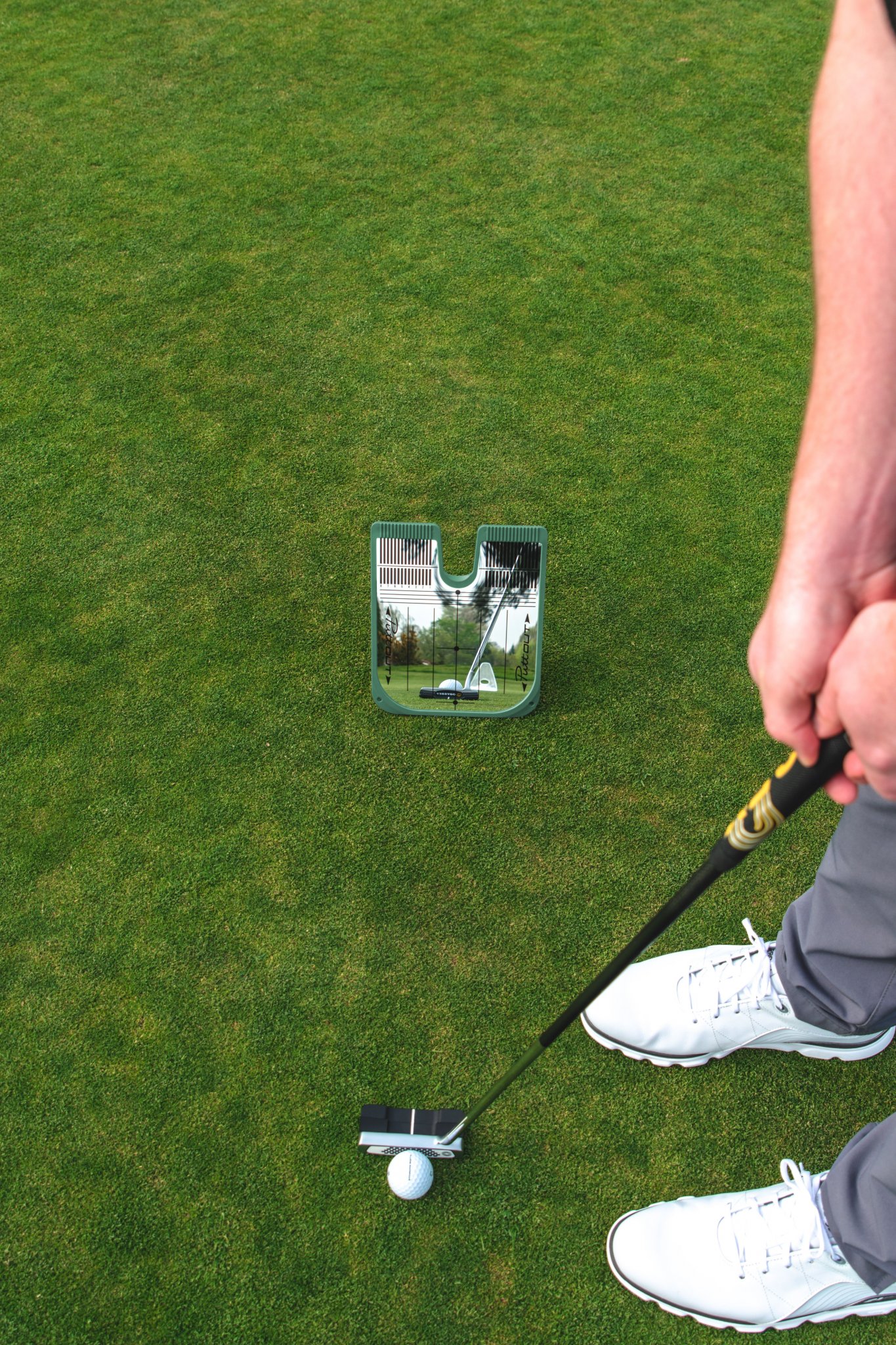 Special Edition Tournament PuttOUT Mirror Set | Golf Swing Systems