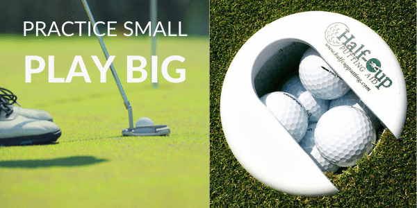 Half-Cup Putting Aid | Golf Swing Systems