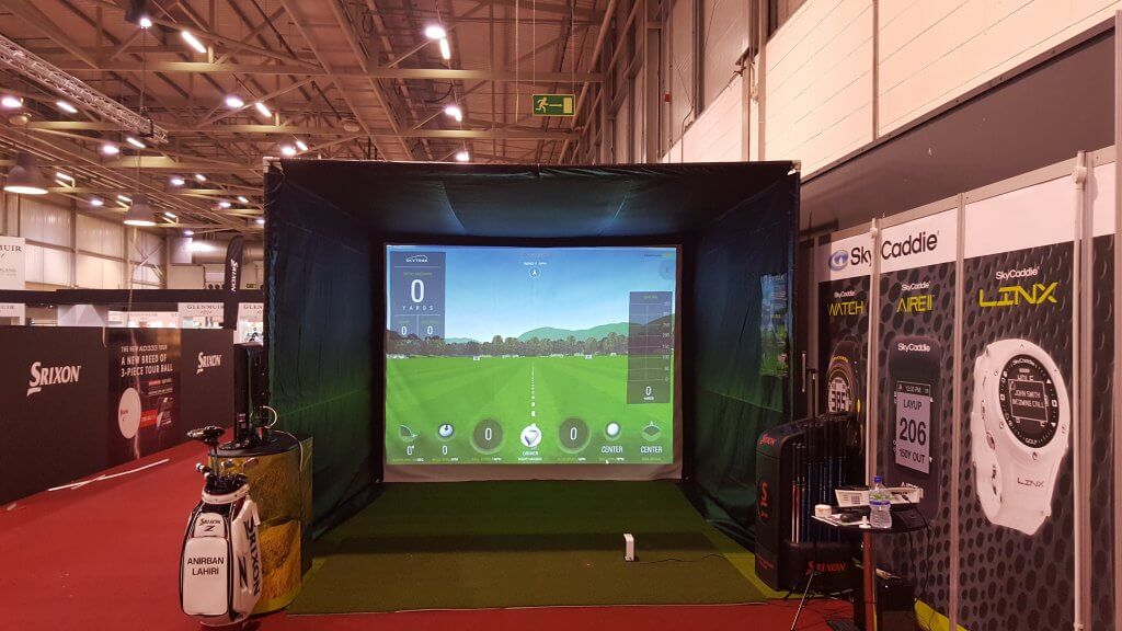 Golf Impact Screen - Panoramic Archery Simulator Screen | Golf Swing Sytems