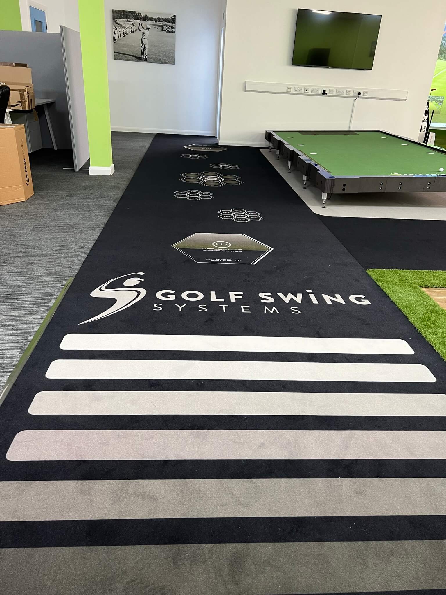Wellputt Custom Carpet | Golf Swing Systems
