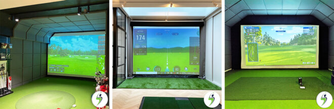 HD Golf Impact Screens | Golf Swing Systems