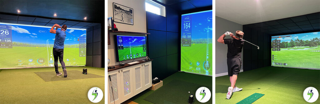 HD Golf Impact Screens | Golf Swing Systems