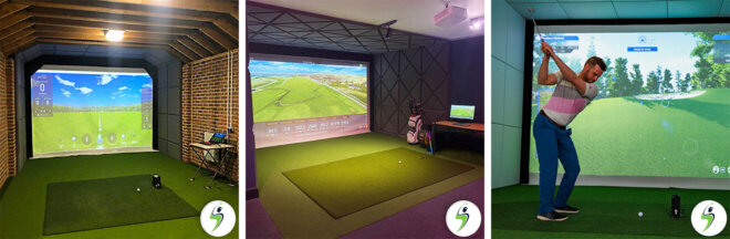 HD Golf Impact Screens | Golf Swing Systems
