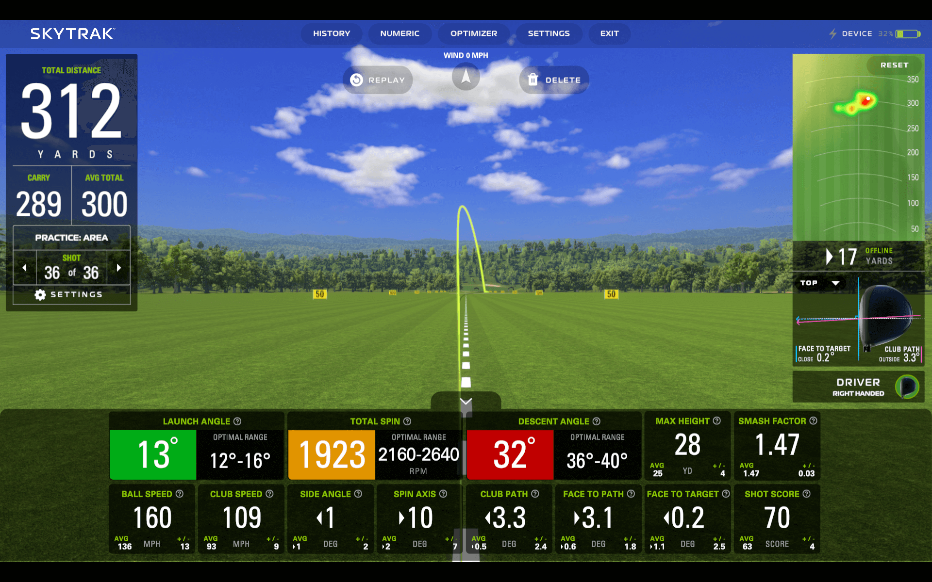 SkyTrak+ Launch Monitor | Golf Swing Systems