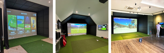 TrackMan Full Simulator Setup | Golf Swing Systems