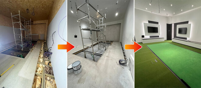 Rick Shiels' Brand New Studio | YouTube's #1 Golf Sim! | Golf Academy ...