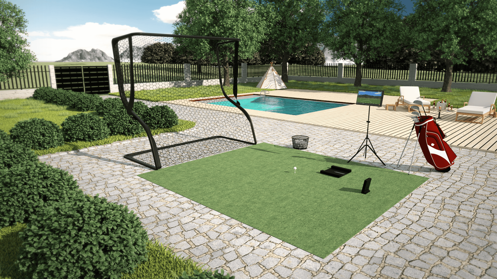 Golfzon Wave Portable Launch Monitor | Golf Swing Systems