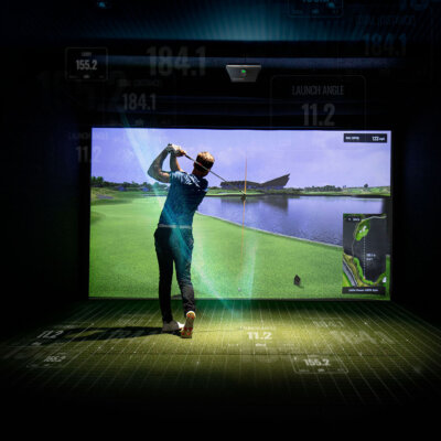 TrackMan IO Ceiling Mounted Launch Monitor & Simulator | Golf Swing Systems