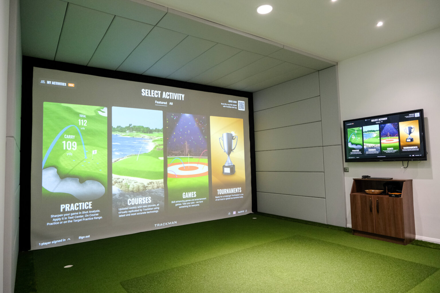 HD Golf Impact Screens | Golf Swing Systems