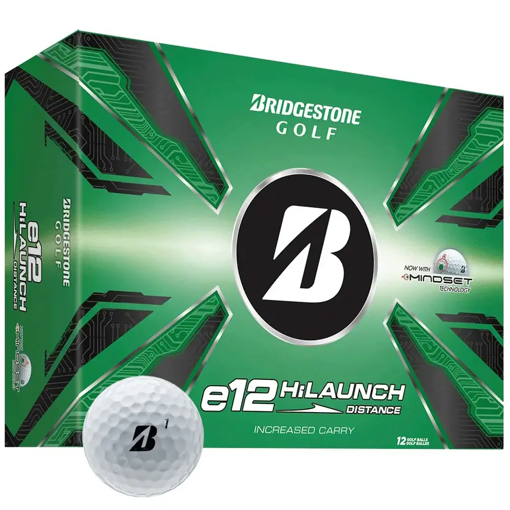 Bridgestone e12 Hi-Launch Golf Balls - White | Golf Swing Systems